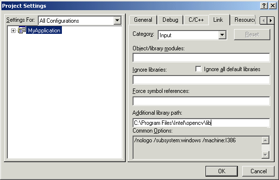 Using OpenCV with MFC